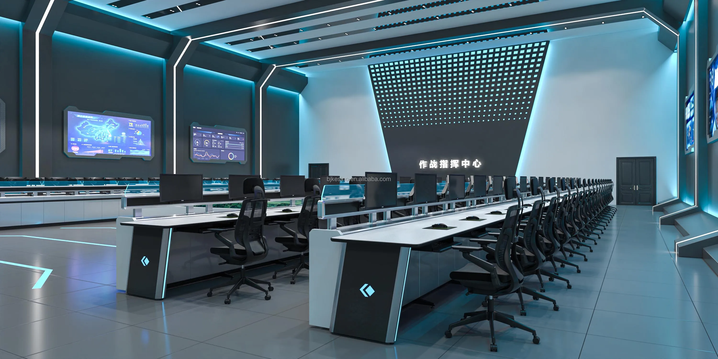 Kesino Operational Command Center Control Room Consoles - Buy Smart ...