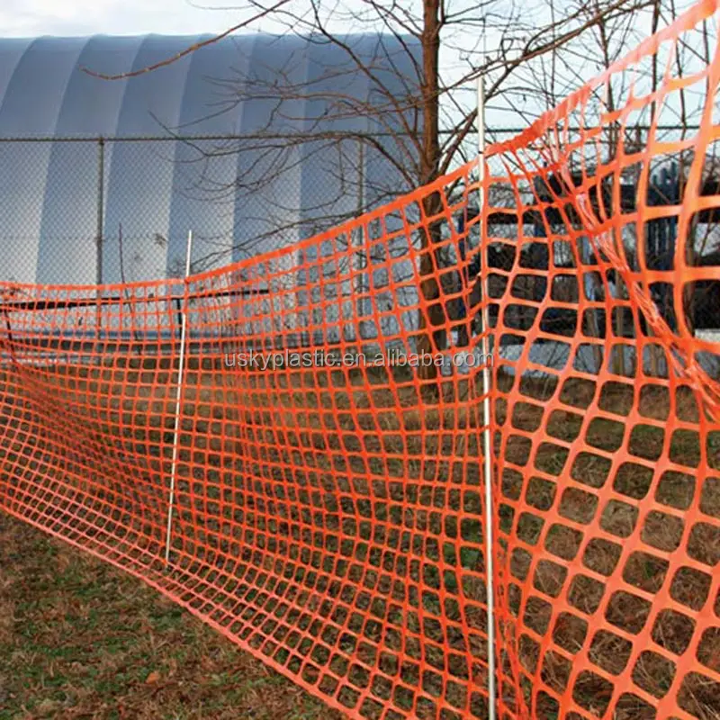 High Quality Orange Barrier Temporary Fencing Plastic Mesh Safety ...