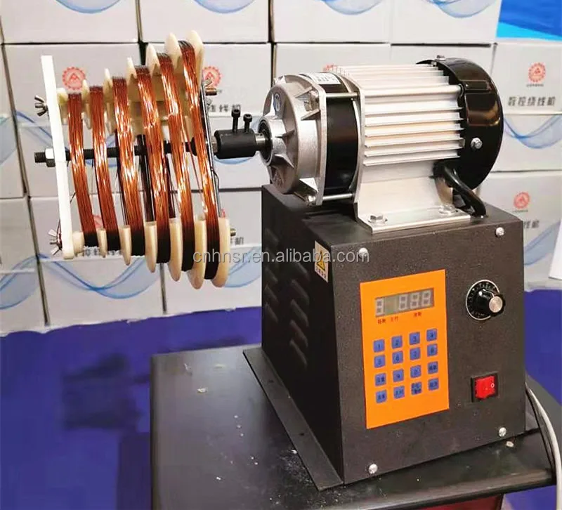Manual Coil Winding Machine - Efficient Electric Motor Toroidal Coil Winding