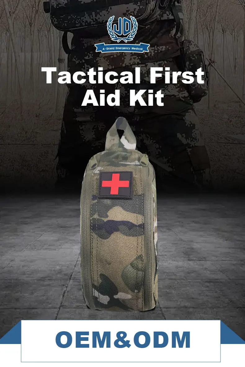 A-Shield IFAK Kit Custom Logo Combat Stuff Trauma Kit Tactical ...