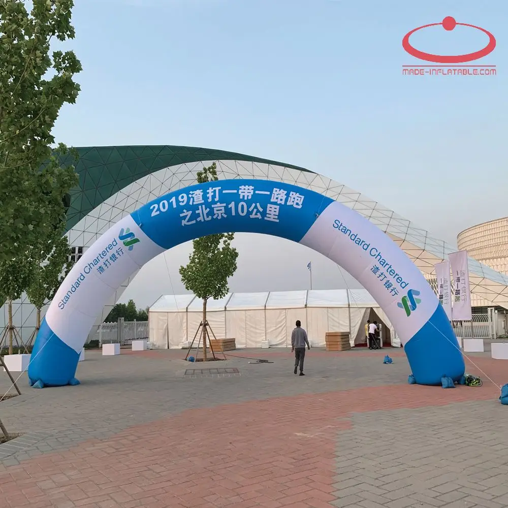 Advertising Inflatable Arches Starting And Finish Gate For Marathon ...