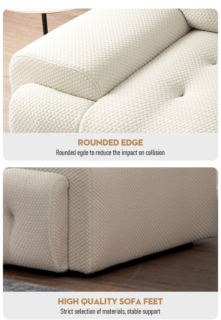 New Style Modern Home Furniture High Resilience Shaped Foam I Shape Sofa Set Tufted Sofa - Buy ...