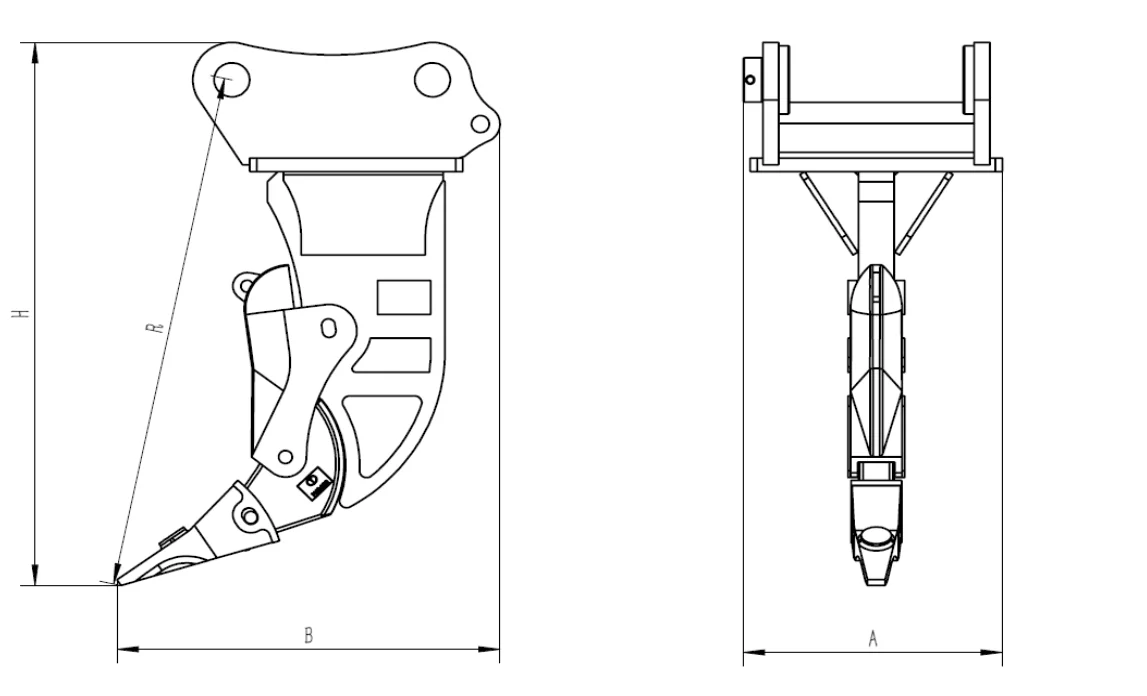 Stump Harvester - Efficient Excavator Stump Ripper