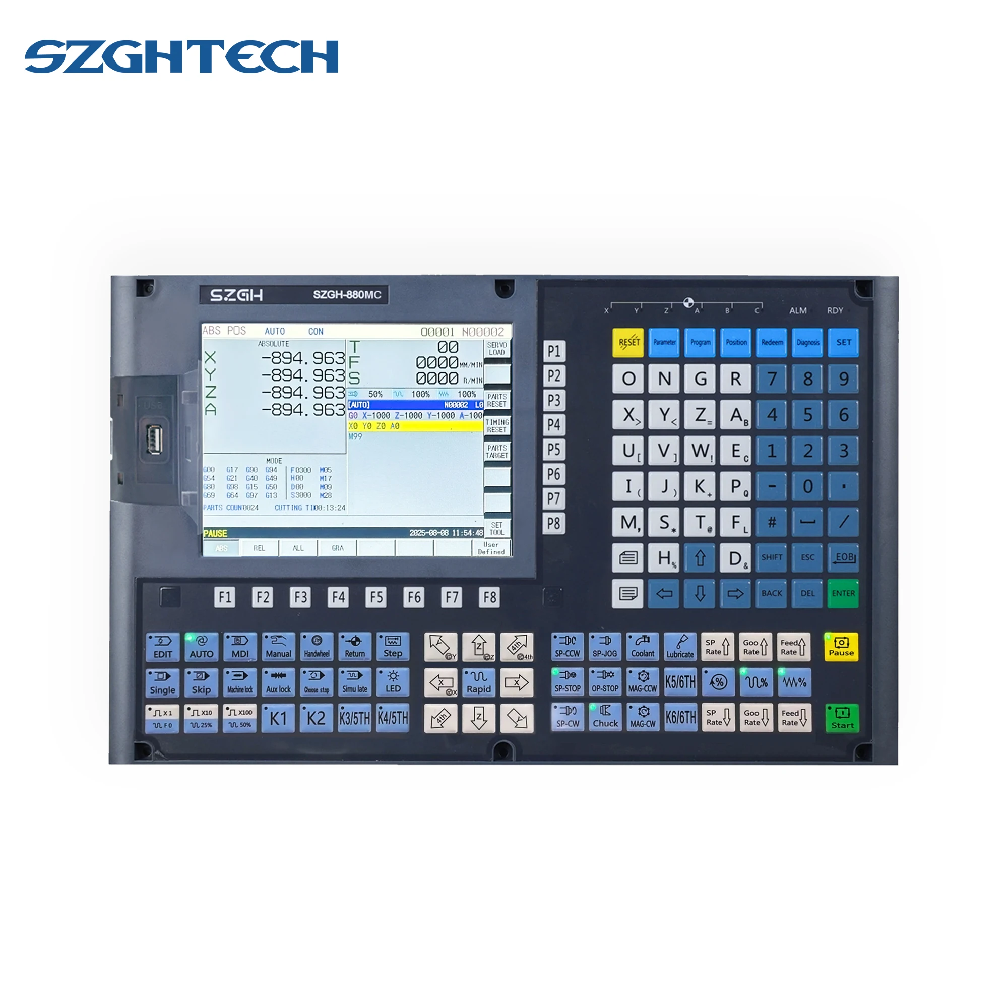 CNC Retrofit Controller Multi- Axis for Milling SZGH-CNC880MC| Alibaba.com