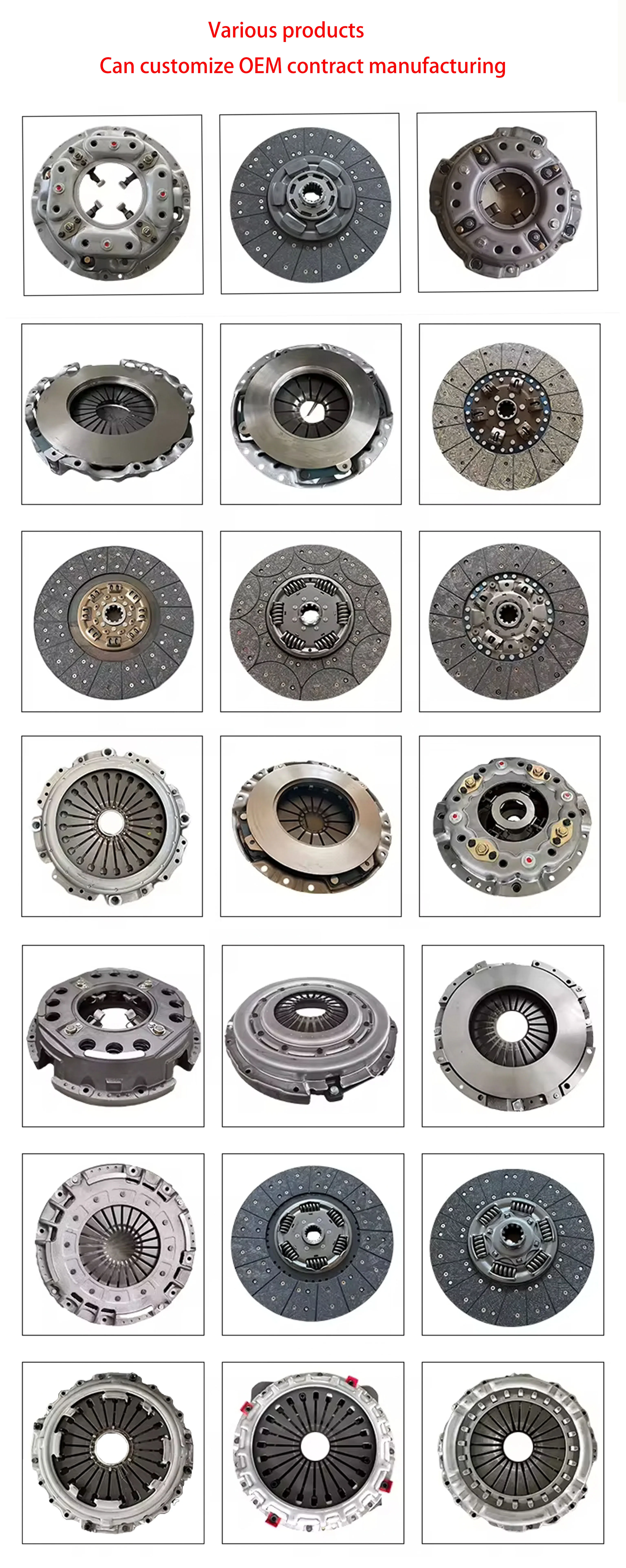 Mercedes-Benz AXOR ACTROS Clutch Assembly 3400700416 - New Clutch Kit ...