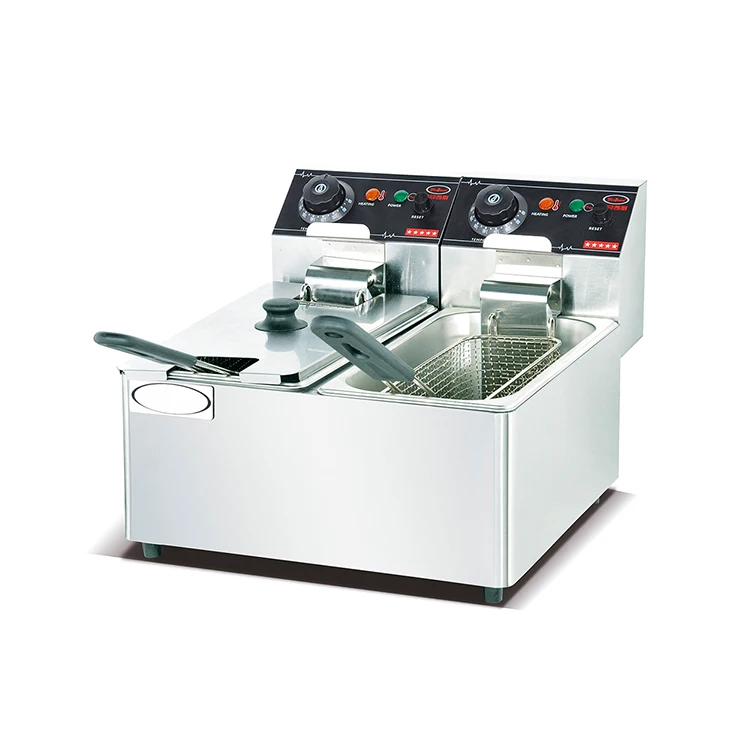 1-tank Electric Deep Fryer - Efficient Commercial Kitchen Equipment