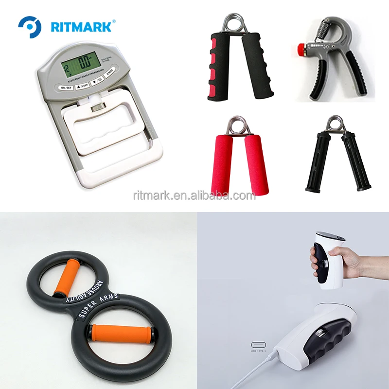 Digital Hand Dynamometer Grip Strength Measurement Meter Auto Capturing ...