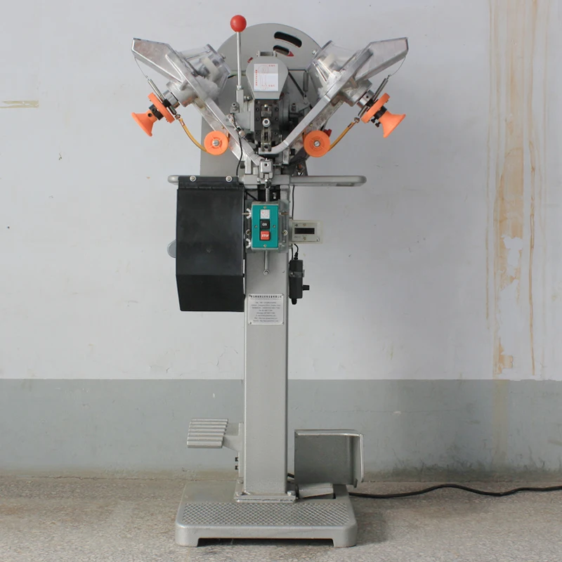 Fastener Plastic Snap Machine Button Hole Making Machine Automatic ...