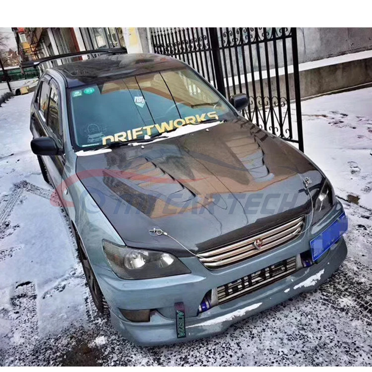 Bonnet For Lexus Is200 Air Vent Carbon Fiber Hood Scoop Car Engine ...