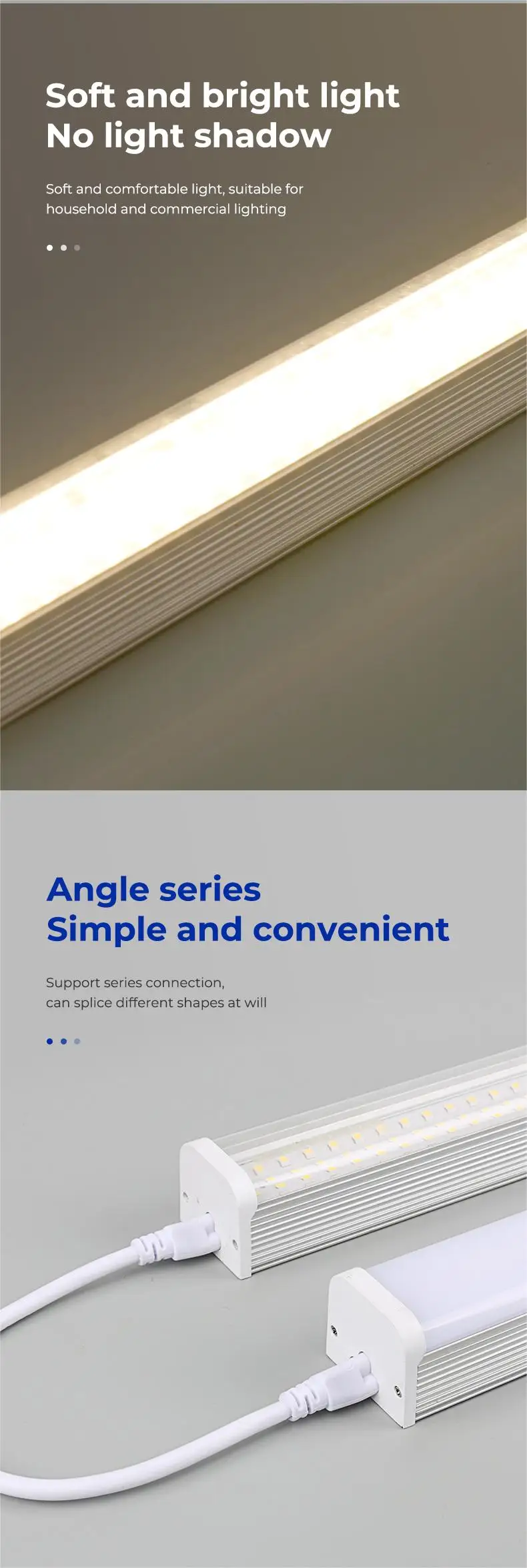 Ceiling Mounted Led Strip Light Linkable Led Aluminum Profile Led ...