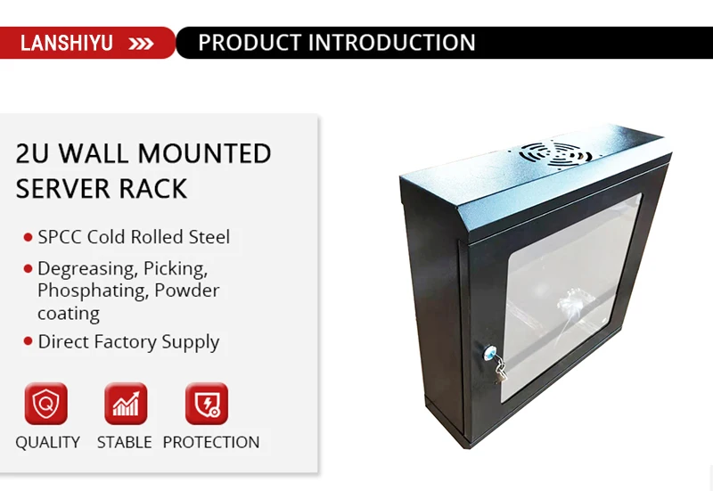 Vertical Network Cabinet Assembled Network Cabinets 2u Rack Server ...