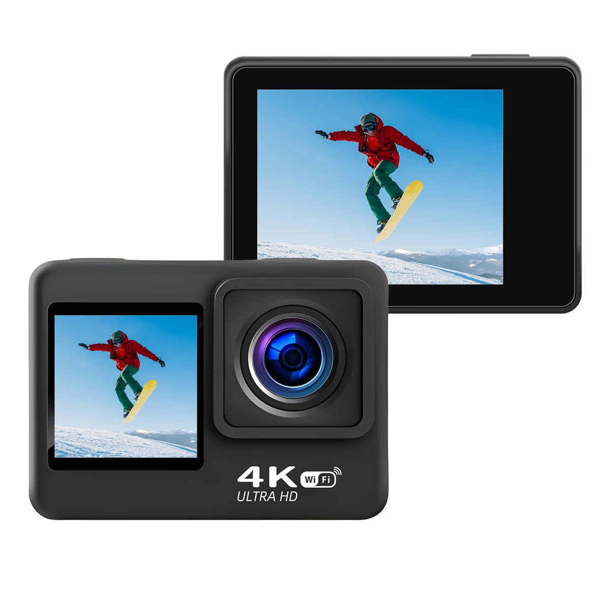 Newest Hd 4k 20mp Dual Screen Sports Action Camera Motorcycle Bike ...