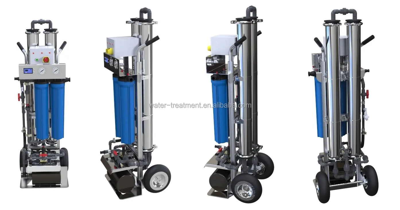Portable Hand Push Reverse Osmosis System Clean Window Solar Panel Ro ... Portable Hand Push Reverse Osmosis System Clean Window Solar Panel Ro ...