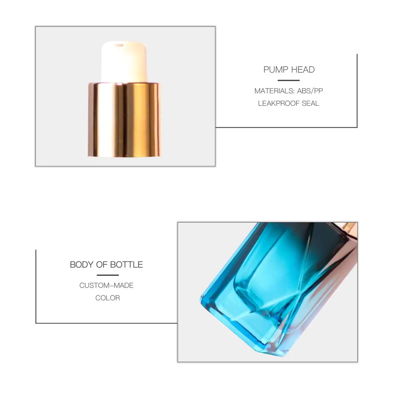 Glass Skin Care Packaging Luxury Serum Pump Bottle Cosmetic Cream Jar Eye Cream Jar - Buy Eye ...