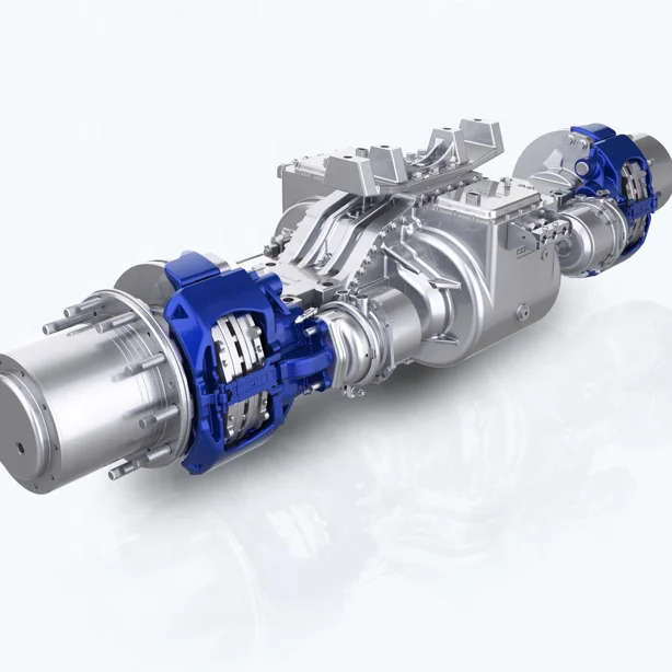 Brogen electric car rear axle motor and differential electric truck ...