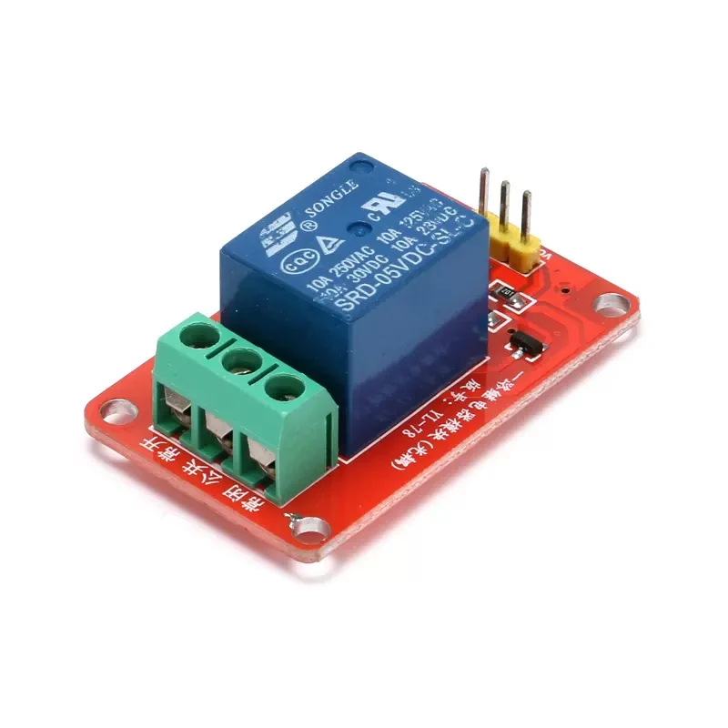 Original 1-Way 5V relay module optocoupler isolation/low-level suction ...