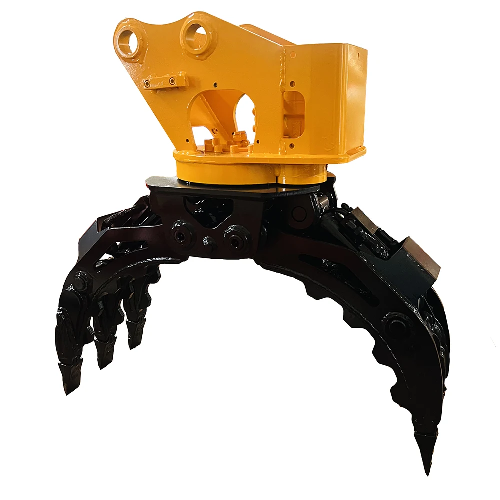 Weixiang Excavator Wood Log Grapple 360 Degree Rotation Durable Stone ...