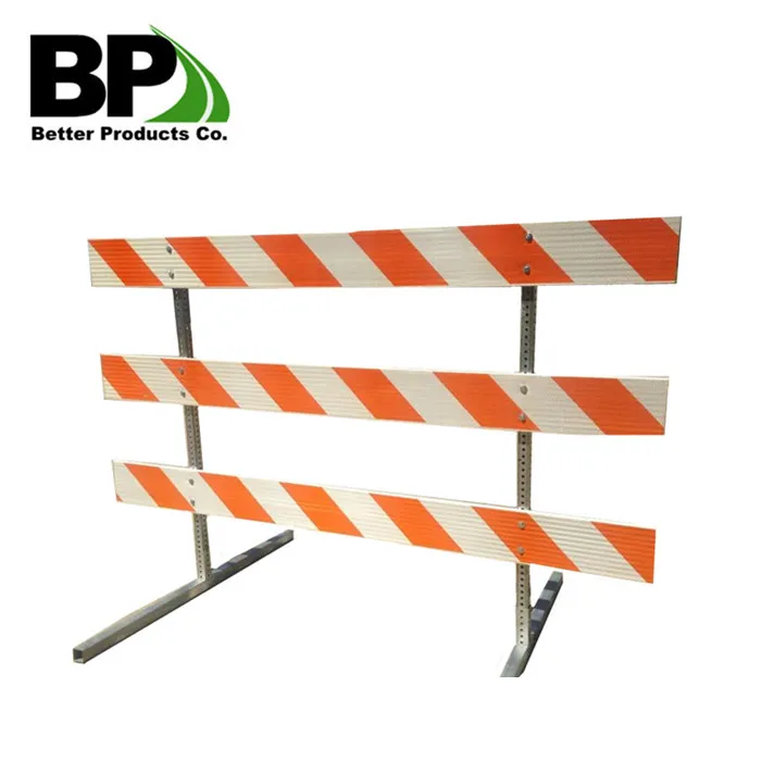 Removable Temporary Galvanized Steel Barricades Angle Iron Type Iii ...
