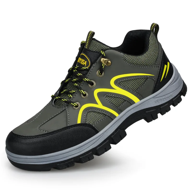 Custom Men Security Shoes Work Industrial Steel Toe Anti Puncture ...