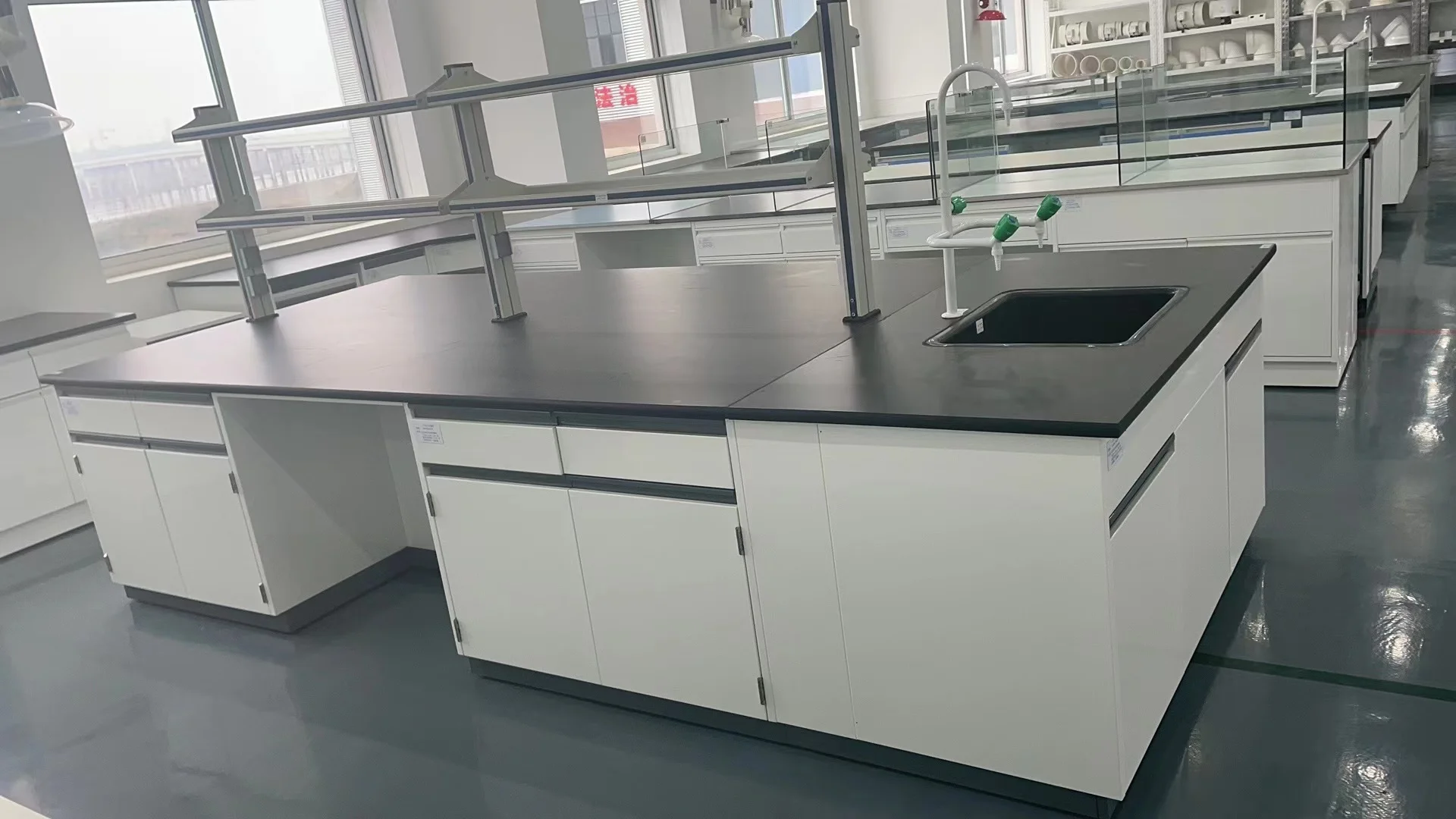 Laboratory Furniture - Efficient Reagent Racks by Flores