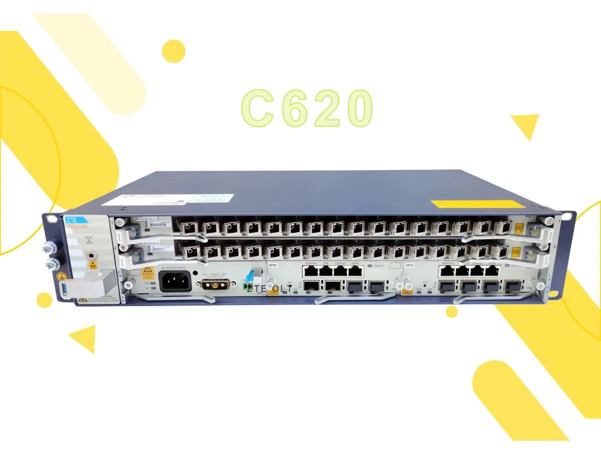 ZTE C620 OLT - Compact, High-Performance Networking Solution