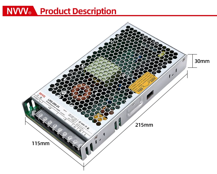 LRS LED SMPS 24V 8.8A Switching Power Supply for LED Strips| Alibaba.com