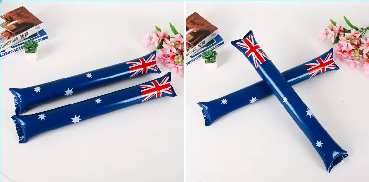 Bang Bang Balloon Inflatable Cheering Thunder Stick Plastic Pe ...