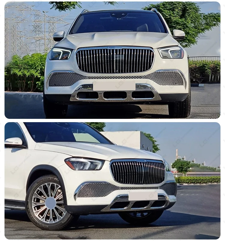 M Style Body Kit For Mercedes Benz Gle W167 With Front Rear Bumper Side ...