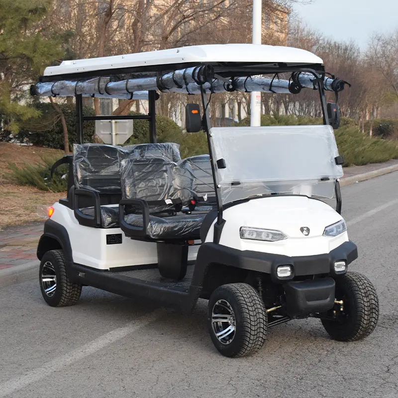 Intelligent Solar Golf Cart - 4 Seats, 48V, 70-90km Range