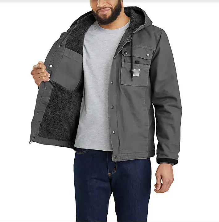 Custom Hooded Winter Jackets - Warm, Eco-Friendly, and Durable