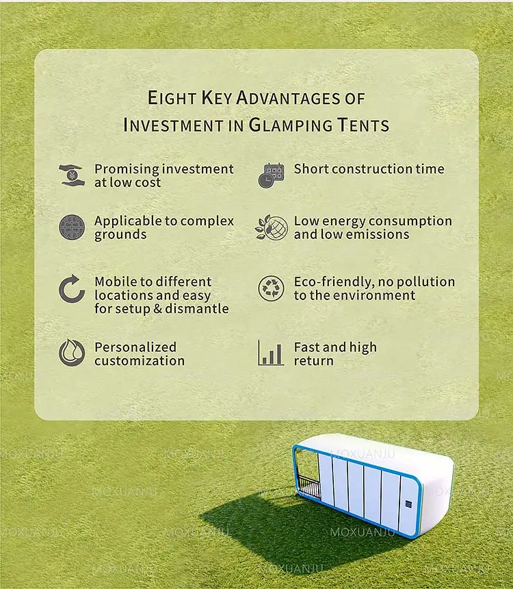 Luxury Japanese Style Family Resort Glamping Tent for Sale