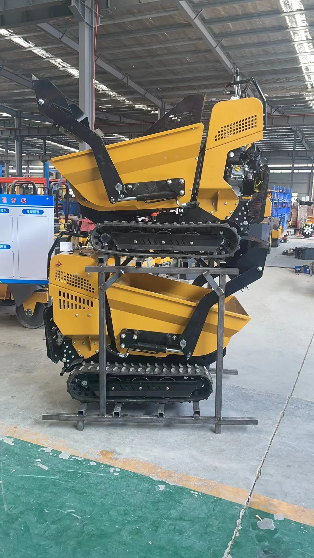 TFD500 Mini Track Dumper - 500KG Capacity & Easy Maintenance