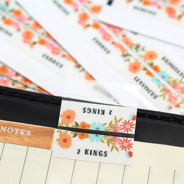 Custom Colorful Page Tags Stationery - Index Labels