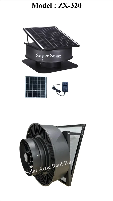 12 Inch White Round Roof Tent Fan Solar Smart Cooling Fan On Roof Top ...