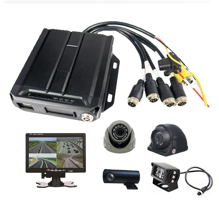 Camera Dome Mdvr Kit Veicular Full Hd 1080p Sd Card Video Recorder Car ...