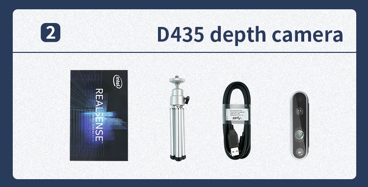 Intel Realsense D435 Depth Camera For Raspberry Pi & Jetson - Odm