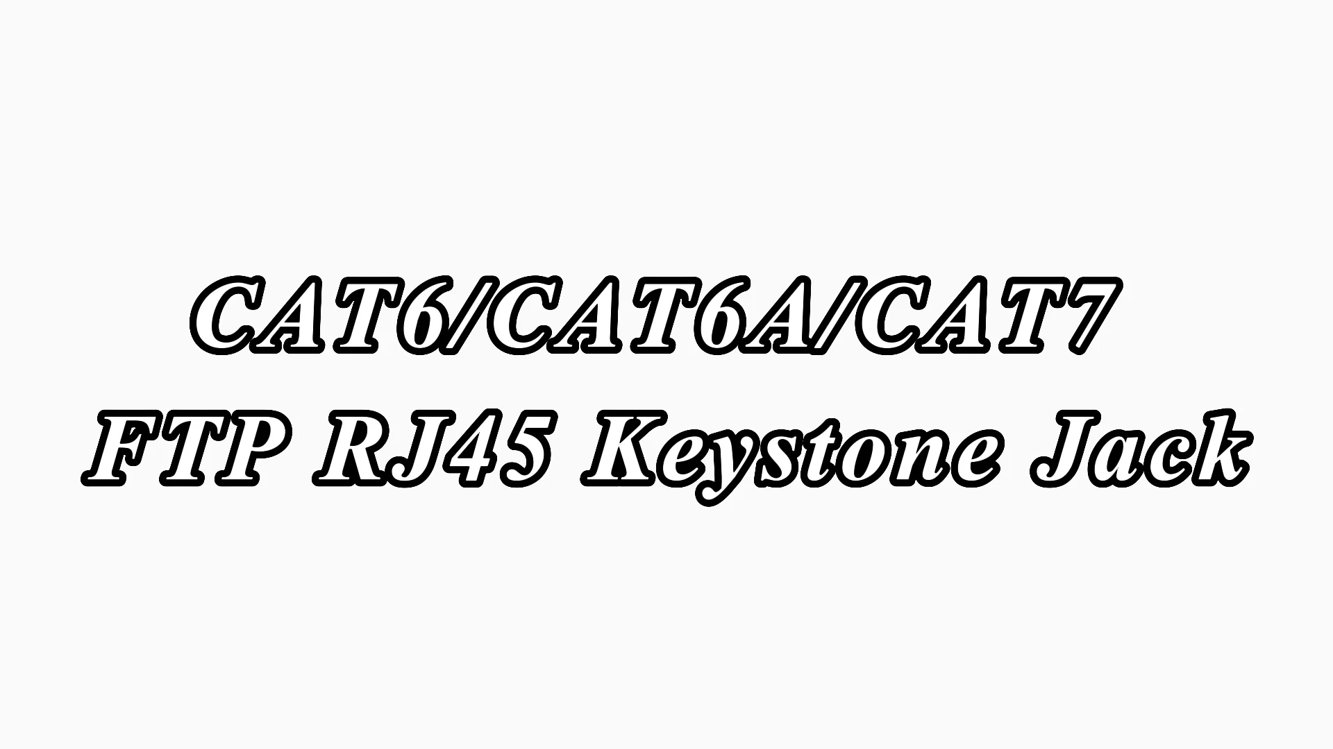 Rj45 Cat6 Cat6a Cat7 Zinc Alloy Shielded Ftp Module Rj45 180 Degree ...