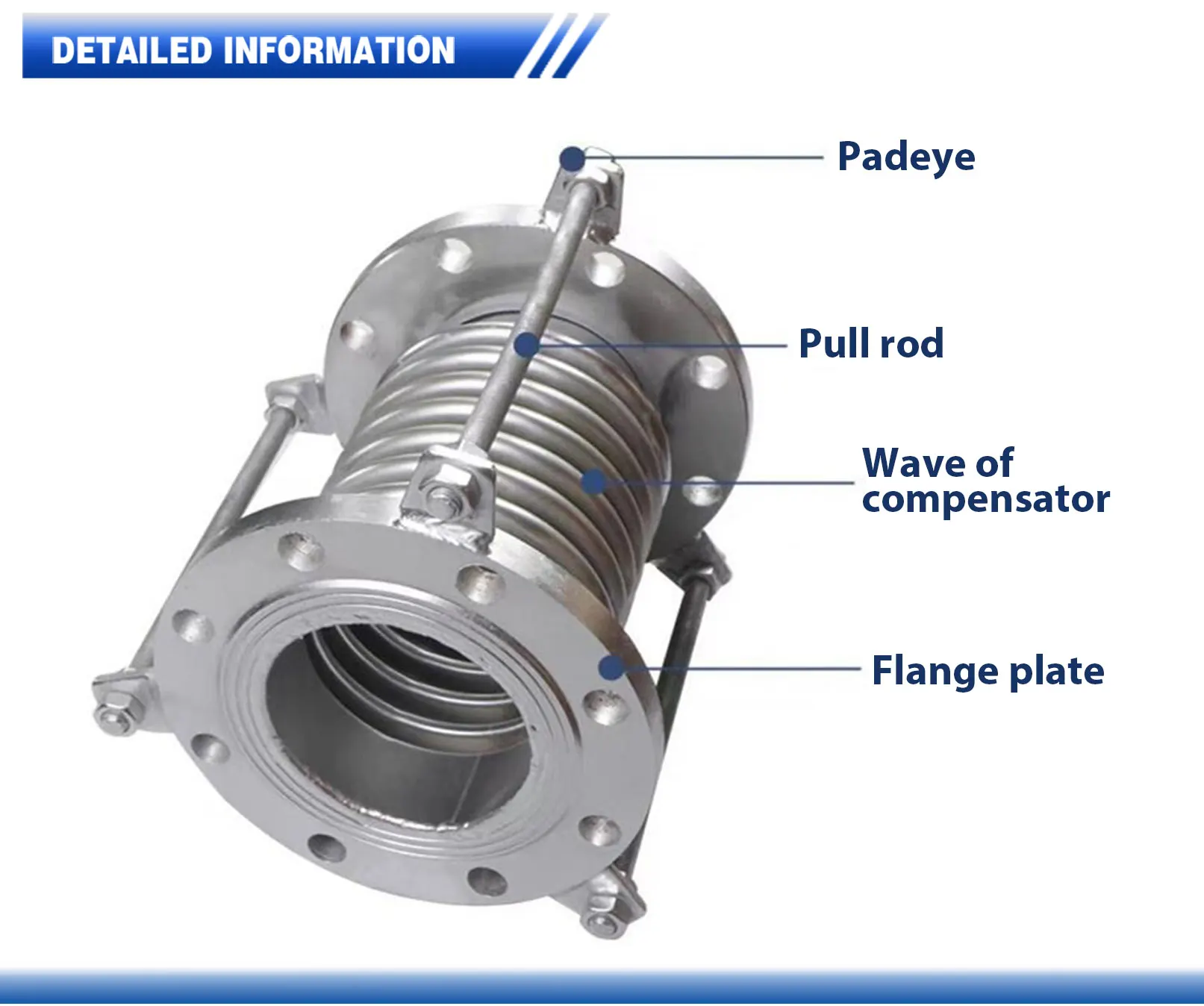 High Temperature Exhaust Compensator Bellows Compensator
