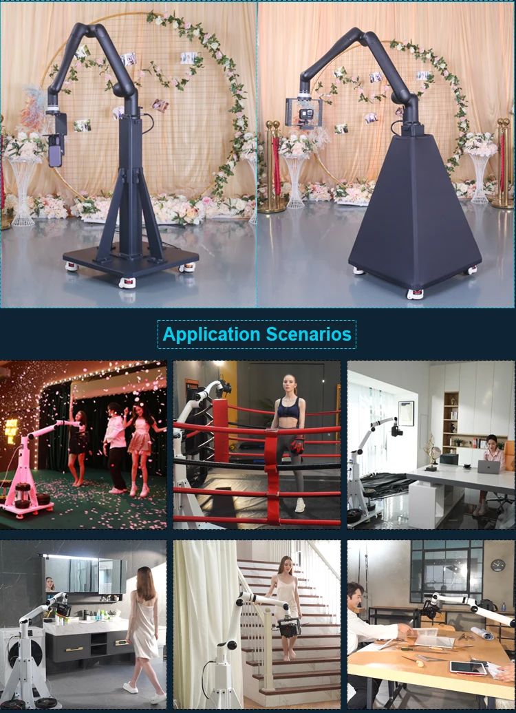 Automated Glambot Camera Motion Control Movement 360 Photo Robot Booth ...