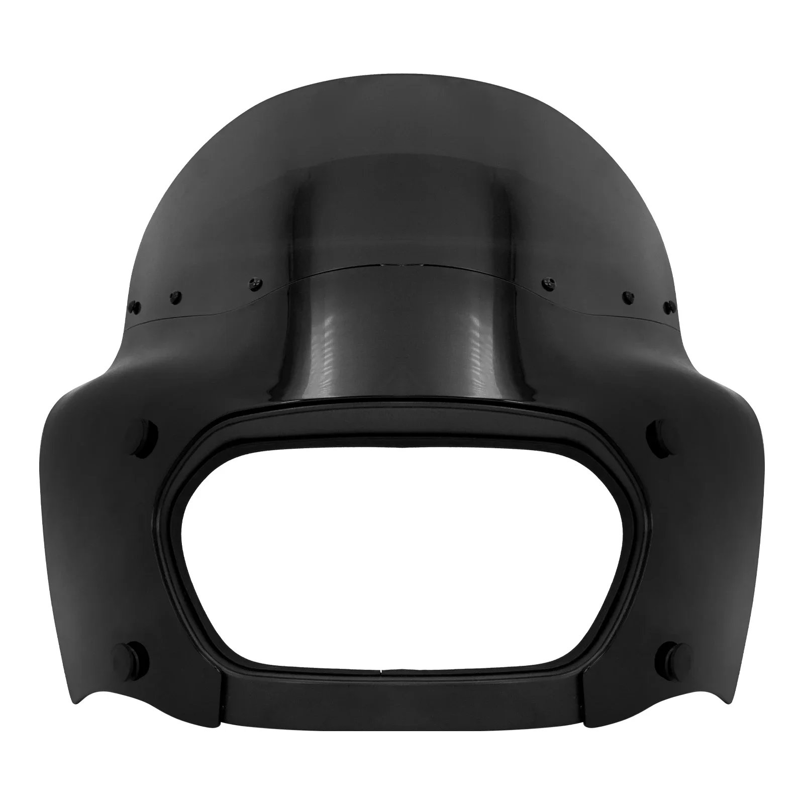 Motorcycle Abs Headlight Fairing Cover Headlamp Front Cowl Black For ...