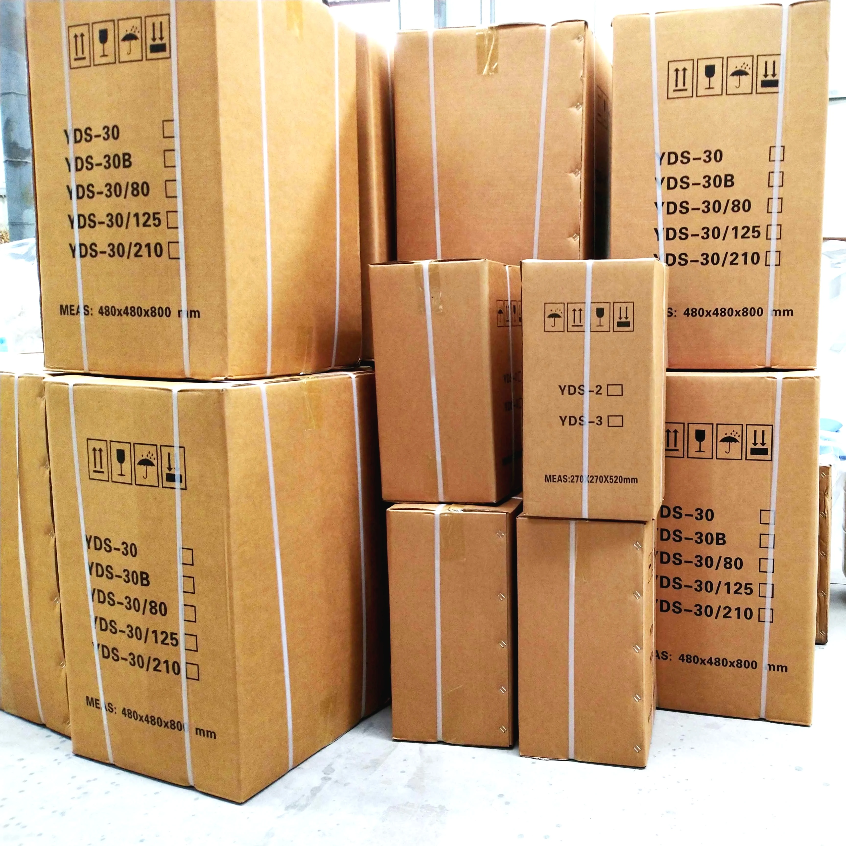 6 Liter Freezing Embryo Cell Liquid Nitrogen Dewar Liquid Nitrogen Tank ...