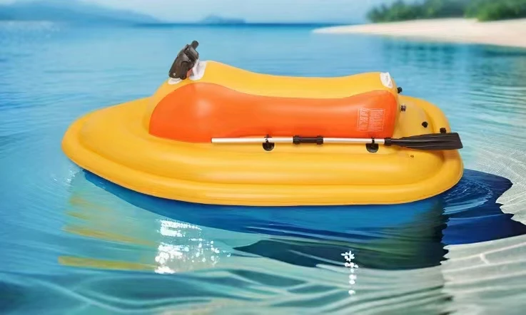 Remote Control Electric Motorized Inflatable Jet Ski Boat