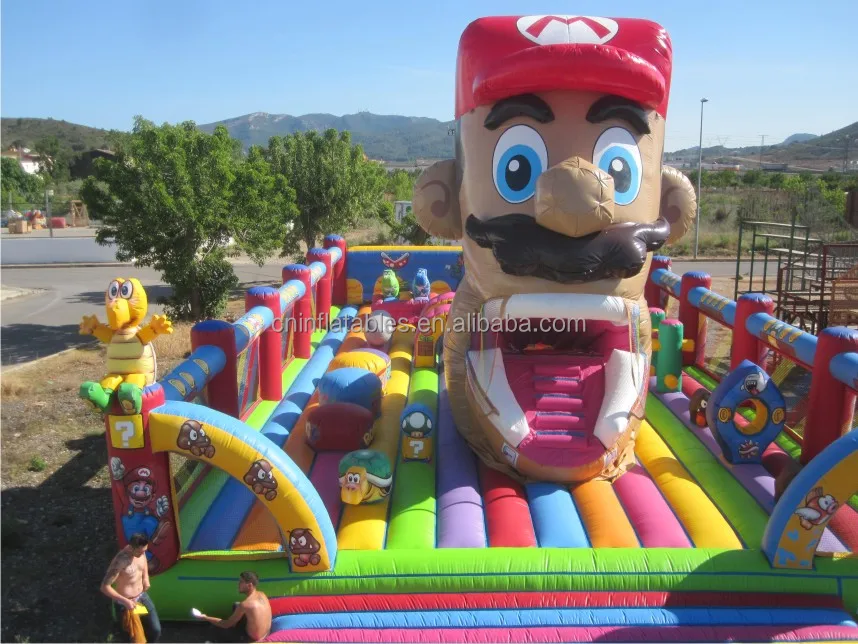 High Quality PVC Jungle Animals Funland for Kids