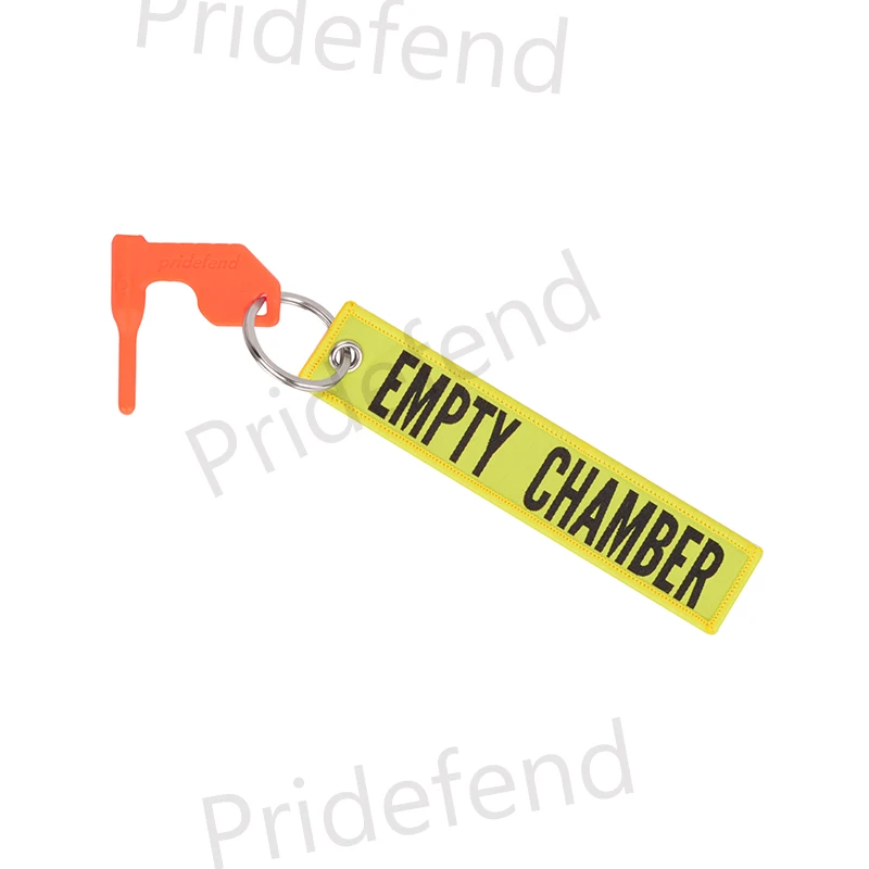 Durable 6 Pack Safety Flags with Bright Yellow Key Chains - OEM