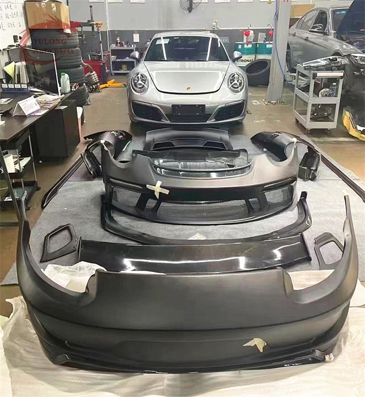 Custom GT3RS Style Fiberglass Body Kit for Porsche 911 991.1 & 991.2 ...