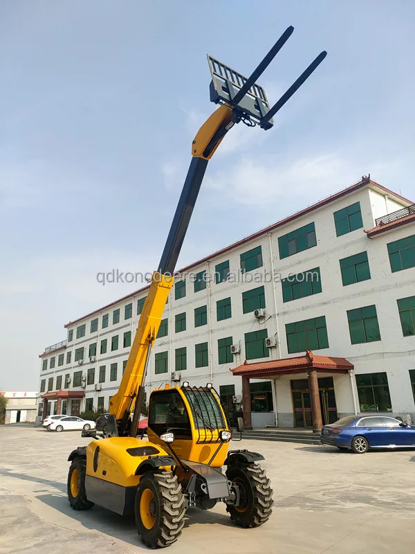 High Quality Small Mini Farm Telescopic Loader Telehandler With Forks ...