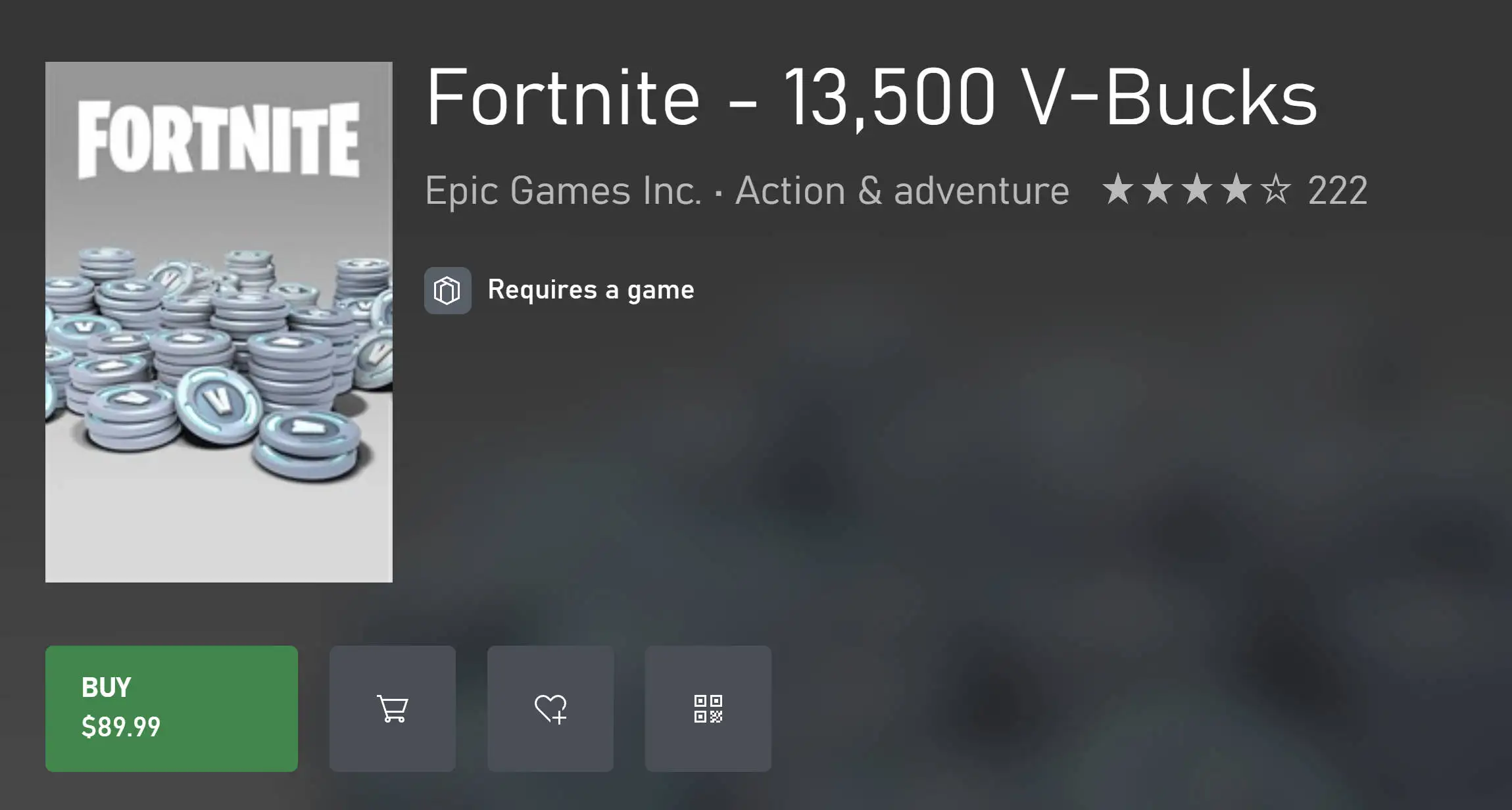 Epic Games Fortnite 13500 Vbucks For Xbox Pc Play Station (can Be Used ...