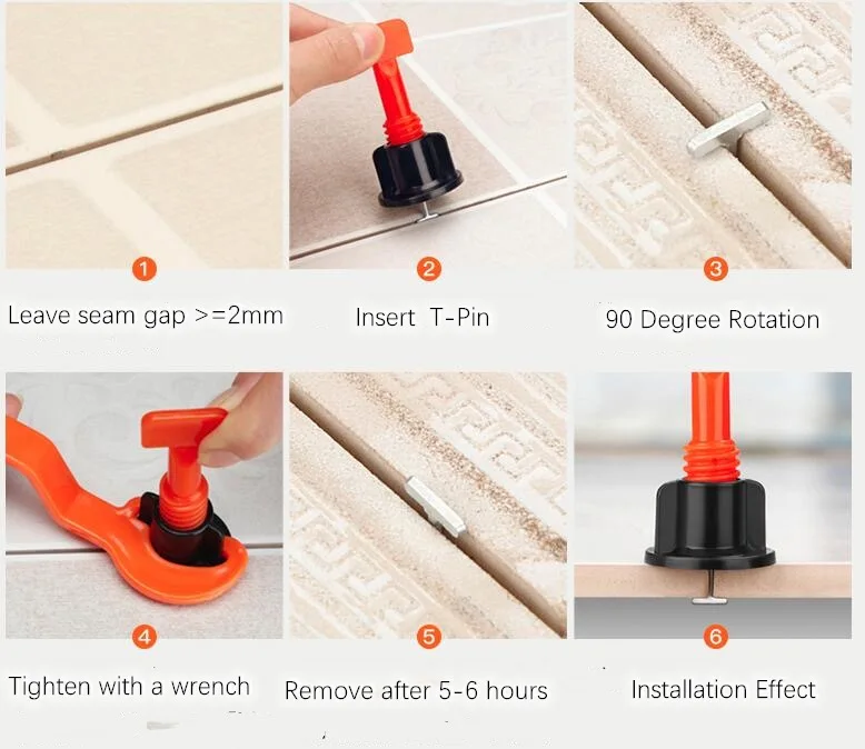 Large Assortment T-lock Tile Leveling System - Buy Large Assortment T ...