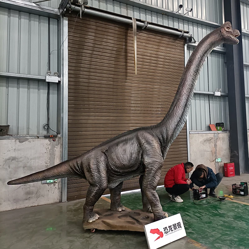 Dino-park Realistic Life Size Brontosaurus Model for Sale