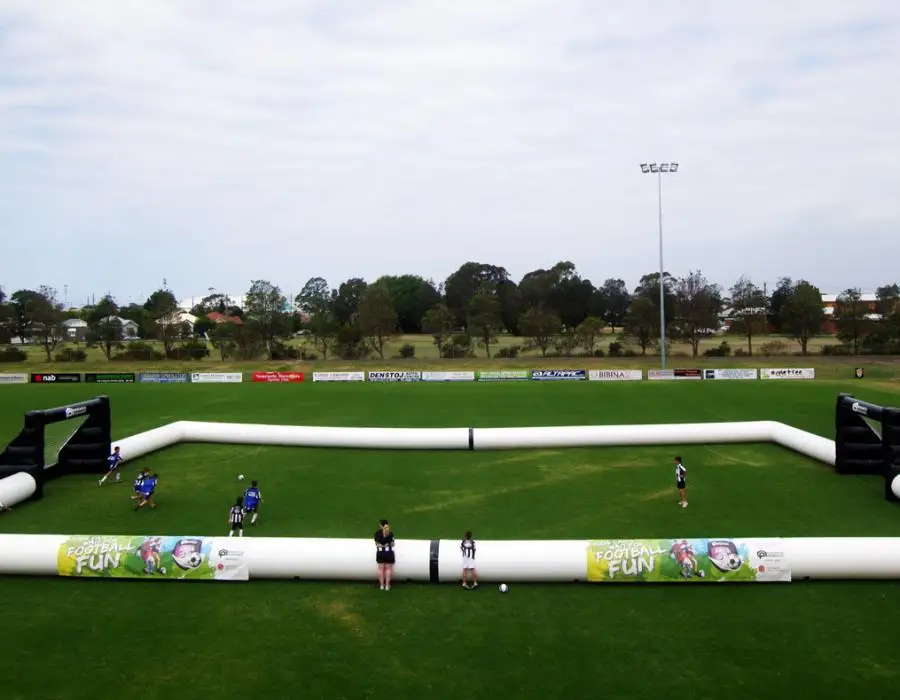 Customizable Inflatable Football Field - Perfect for Street